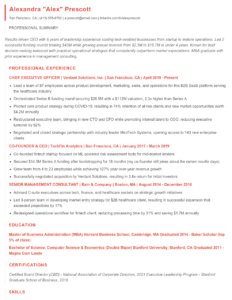 Chief Executive Officer Resume Examples & Templates 2025 - Resume.AI