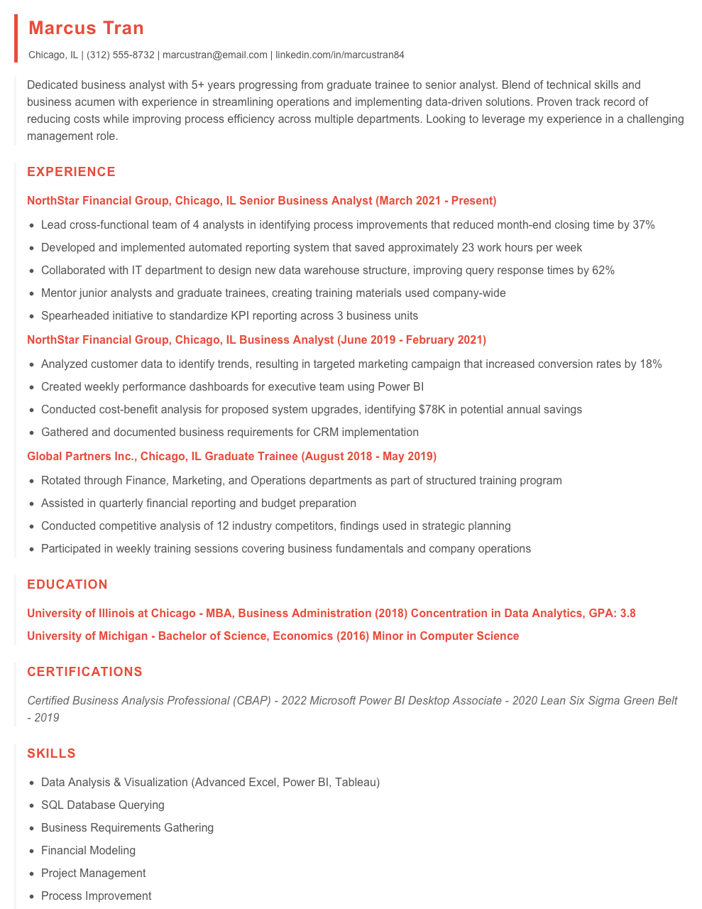 Graduate Trainee Resume Examples & Templates 2025 - Resume.AI
