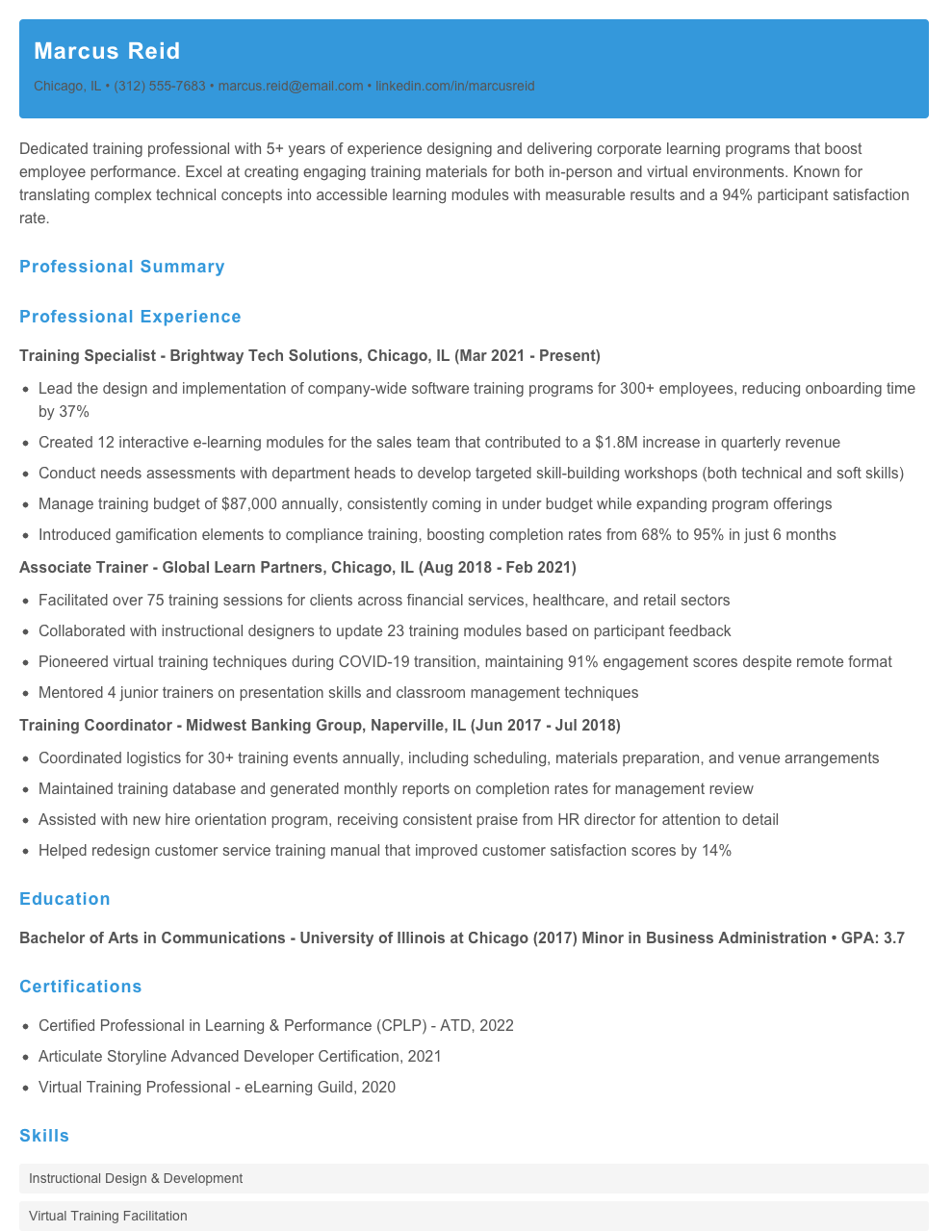 Trainee Resume Examples & Templates 2025 - Resume.AI